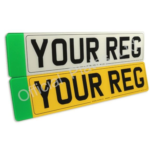 Printed Number Plates – Road Legal, Flags, Badges & EV
